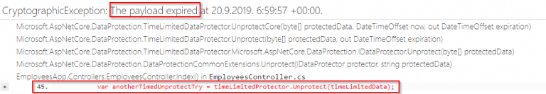 Protecting Data with IDataProtector in ASP.NET Core - Code Maze
