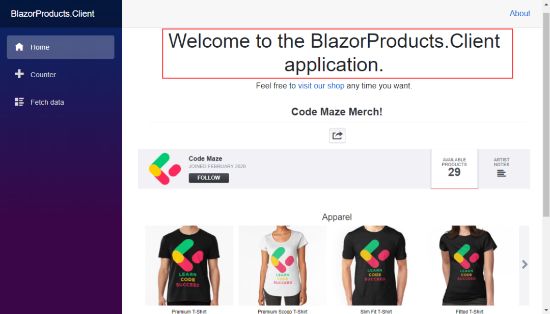 Blazor Components with Arbitrary and Cascading Parameters - Code Maze