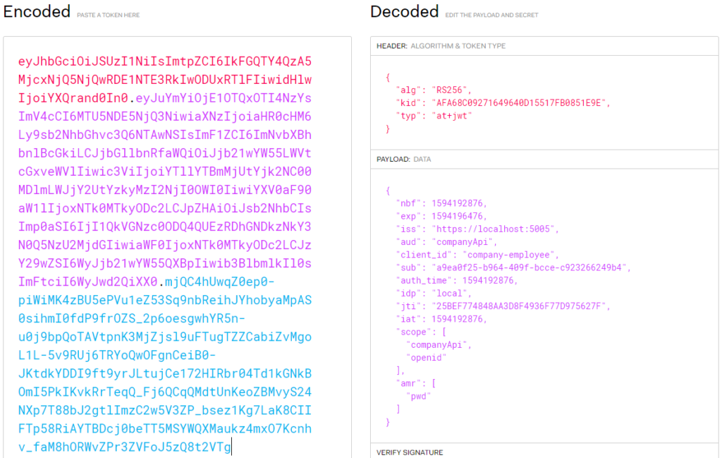 Identityserver4 Ui And Web Api Basic Security Code Maze