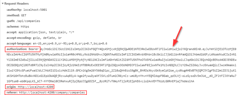 Using Access Token To Secure Angular Calls To Web Api
