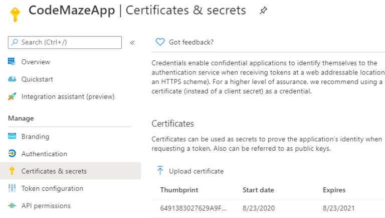 ASP.NET Core Configuration – Azure Key Vault - Code Maze