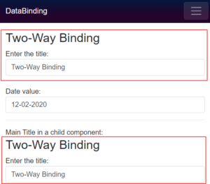 Working with Binding in Blazor Applications - Code Maze