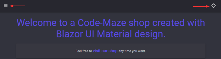 Creating Blazor Material Navigation Menu Code Maze