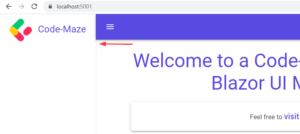 Creating Blazor Material Navigation Menu - Code Maze
