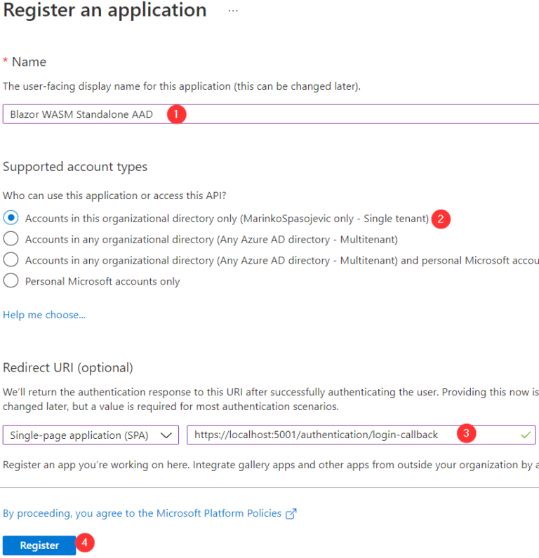 Using Azure Active Directory To Secure A Blazor Webassembly Standalone App