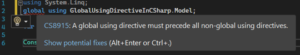 Global Using Directives in C# - Code Maze