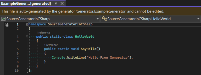 Source Generators In C