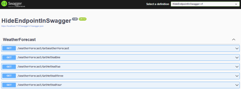 How to Hide an Endpoint in Swagger - Code Maze How to Hide an Endpoint in Swagger - Code Maze