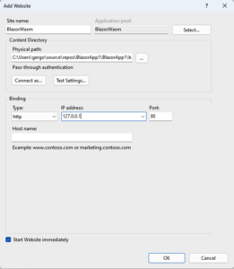 Publishing Blazor WebAssembly App to IIS - Code Maze