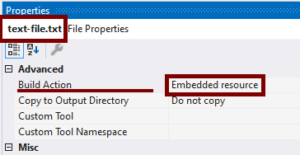 Embedded Resources in .NET